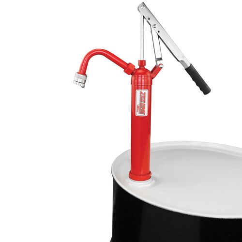 ZeeLine All Steel Body Hand Operated Lever Drum Pump with Non-Drip Spout