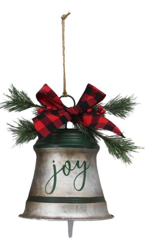 Seasonal Expressions 9" Joy Metal Bell