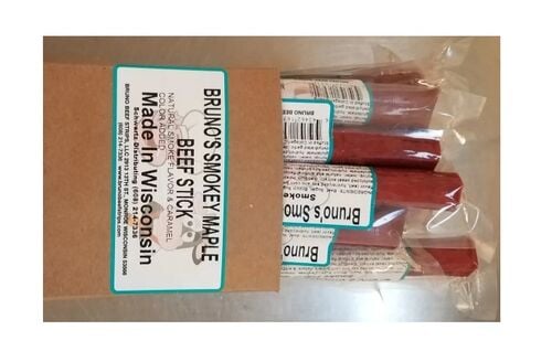 BRUNO Smokey Maple Beef Stick - Single