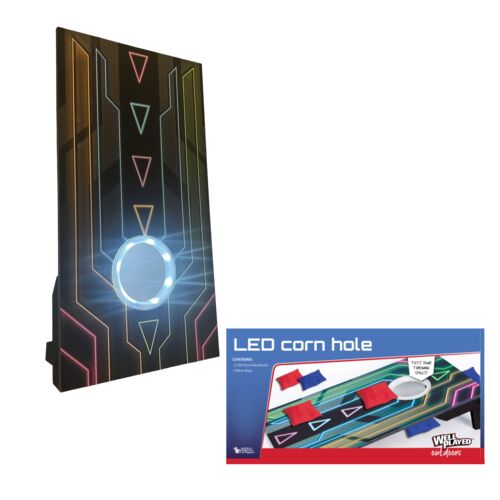 Well Played LED Corn Hole Game