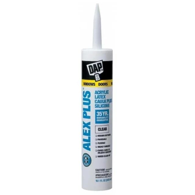 DAP Alex Plus Acrylic Latex Caulk Plus Silicone