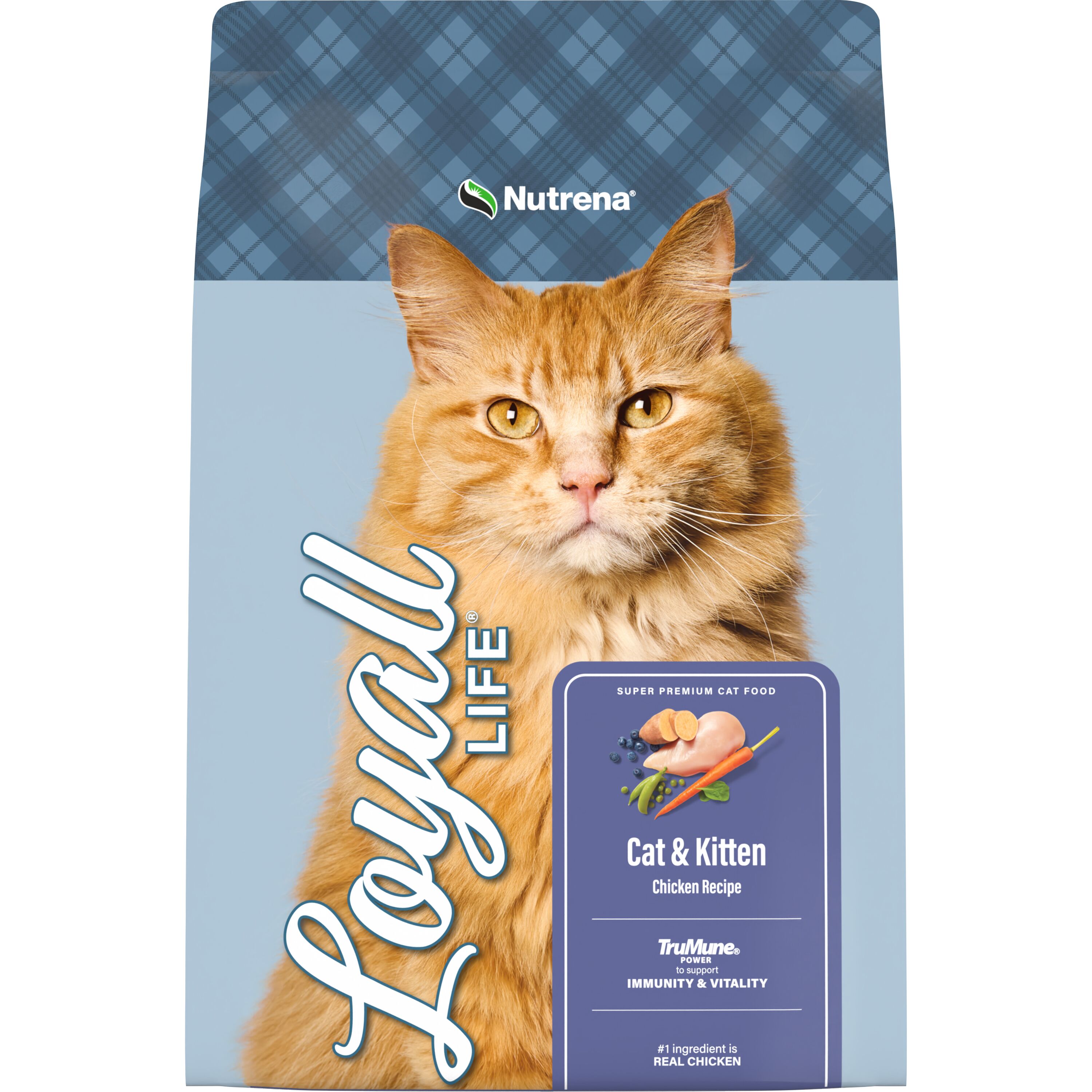 Nutrena Loyall Life Cat & Kitten Chicken Recipe Dry Cat Food