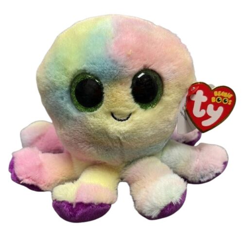 Ty Beanie Boos 6" BUBBLES Pastel Octopus