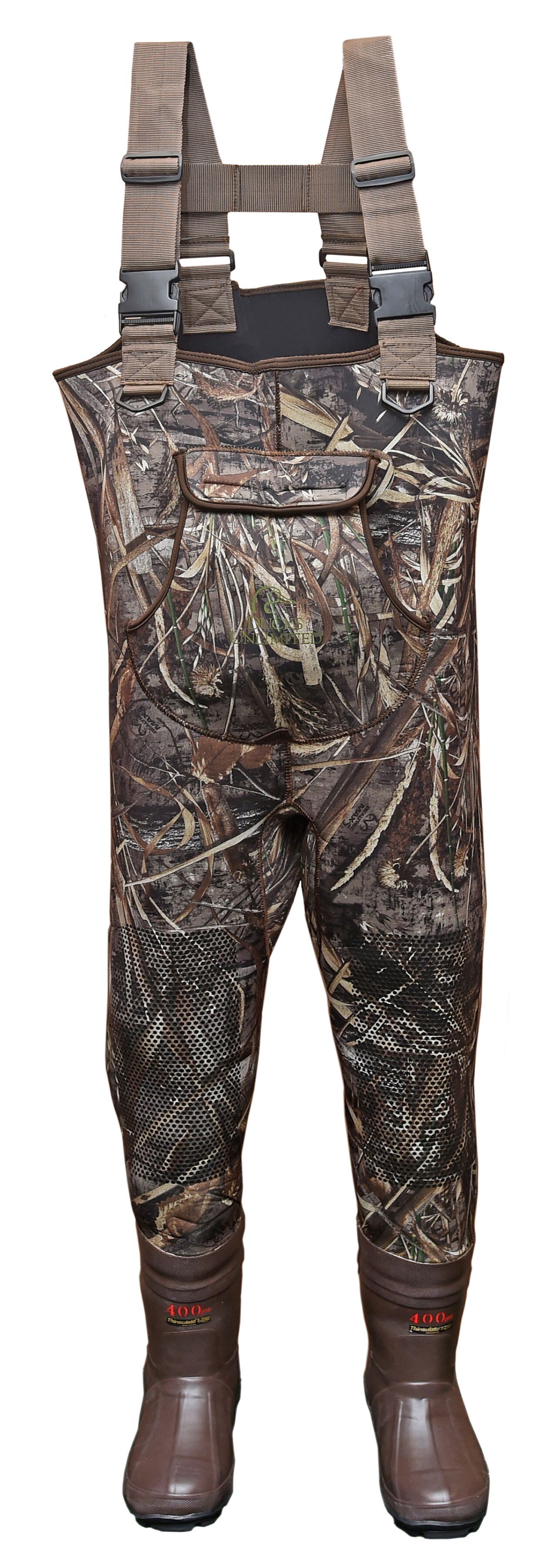 Ducks Unlimited Men's Bluebill Insulated Chest Waders in Stout Realtree ...