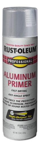 Rust-Oleum Professional Aluminum Flat Primer Spray -15 oz