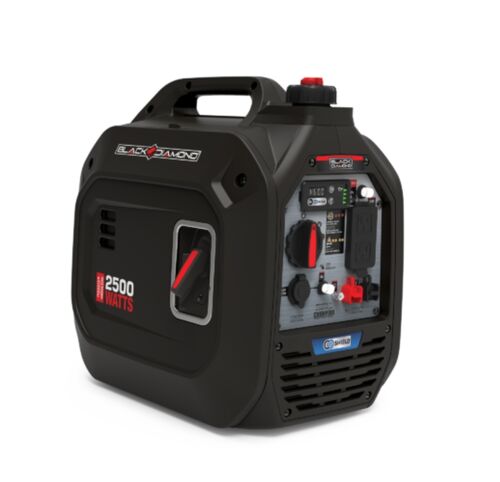 Black Diamond 2500-Watt Inverter Generator with CO Shield