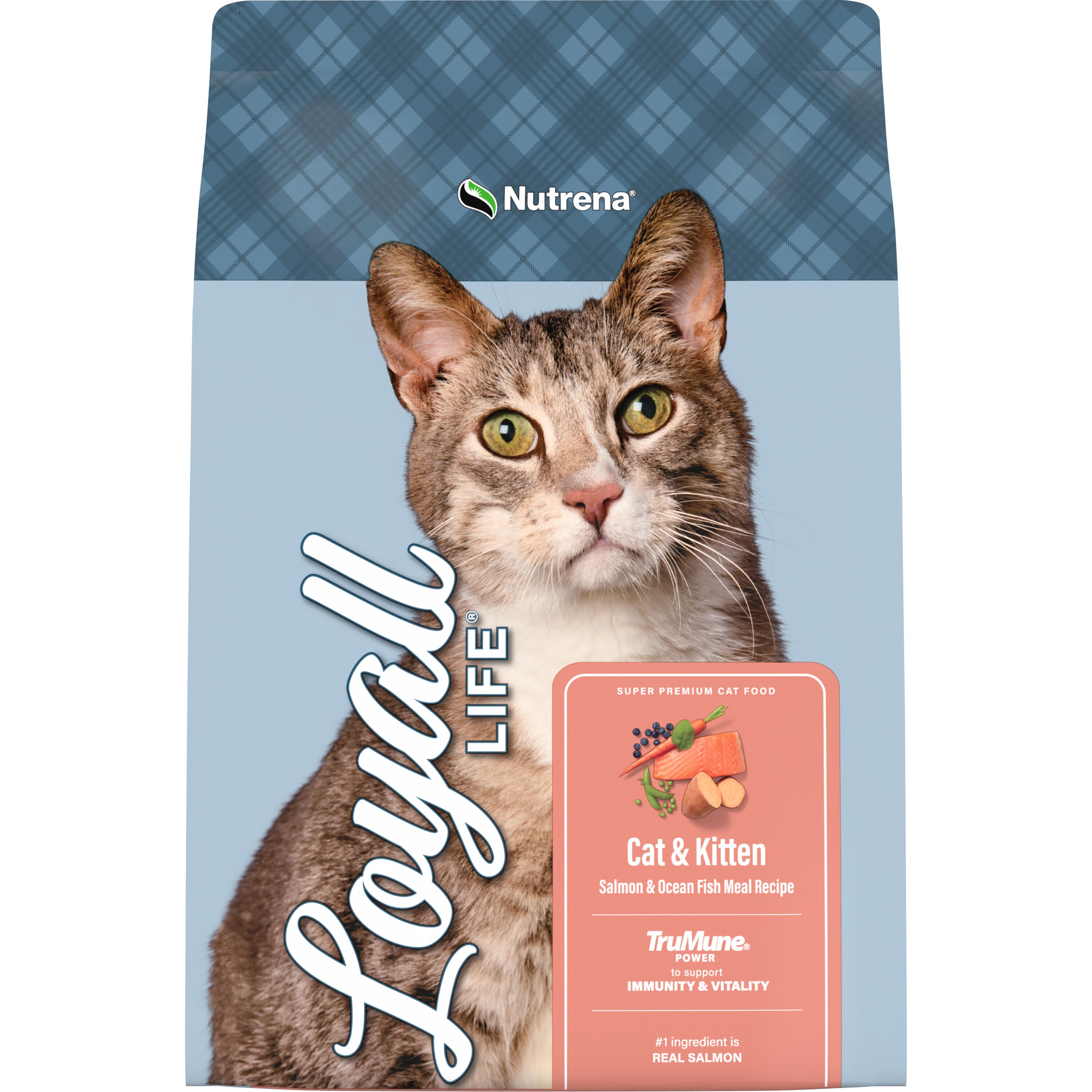 Nutrena Loyall Life Cat & Kitten Salmon & Ocean Fish Meal Recipe Cat Food
