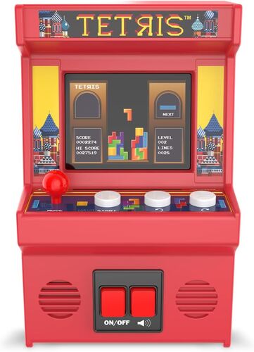 Basic Fun Arcade Classics Tetris Mini Game