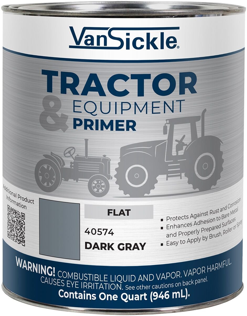Van Sickle Tractor & Equipment Primer in Dark Gray