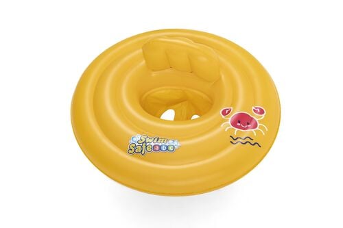 Swim Safe ABC WonderSplash Round 3-Ring Inflatable Baby Boat Float