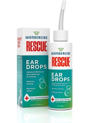 Wondercide RESCUE Ear Drops for Dogs & Cats - 4 oz