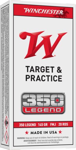 Winchester 350 Legend 145 gr FMJ USA 20/Box