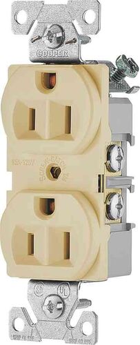 Cooper Wiring Wall Plug Receptacle Fixture