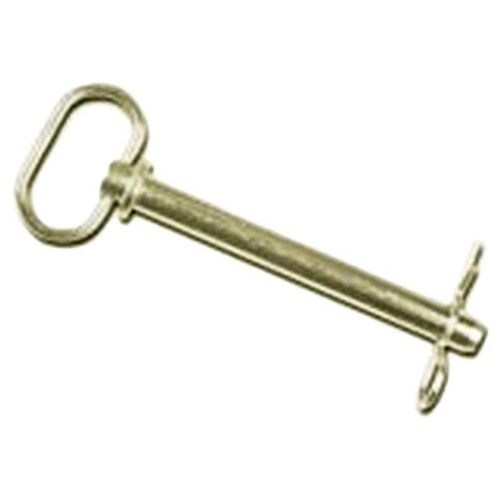 Double HH Zinc Plated Hitchpin - 7/8'' x 6-1/4''
