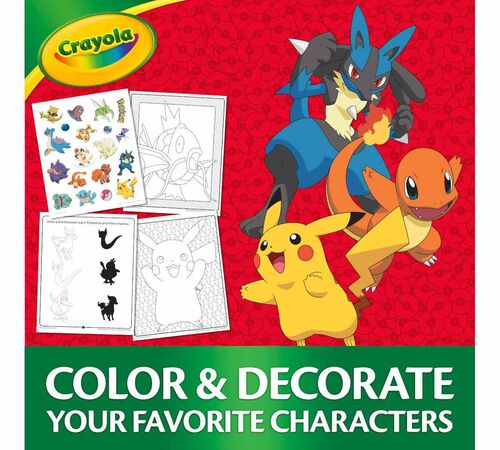 Crayola Pokemon Color & Sticker Activity Set