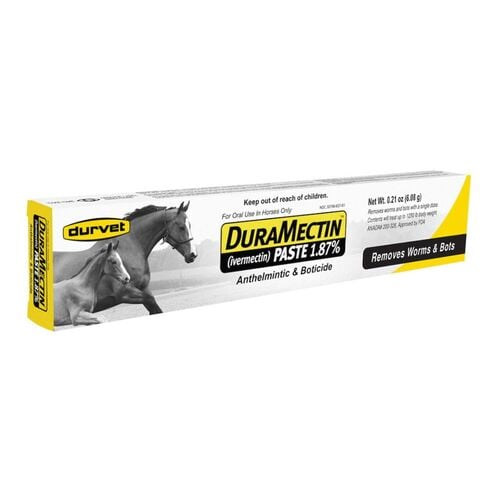Durvet DuraMectin Ivermectin Paste 1.87% for Horses - 0.21 oz