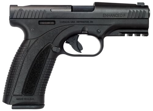 Caracal USA Enhanced F Quick Sight System in Black 9mm Pistol