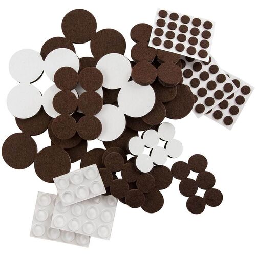 Waxman Variety Oatmeal Felt with Bumpers - Pack of 162
