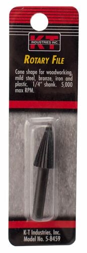 K T Industries Cone Shaped File