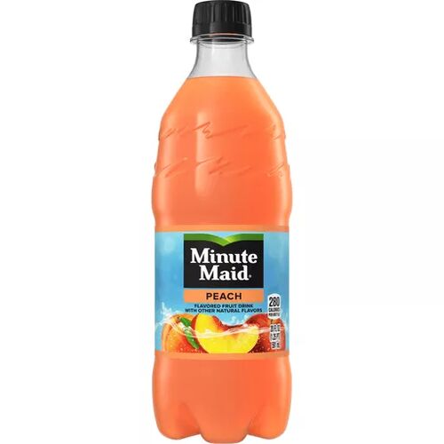 Minute Maid Peach Flavored Fruit Juice - 20 oz