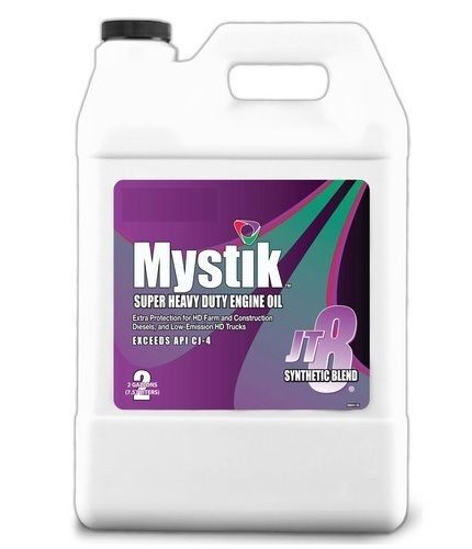 Mystik 10W-30 JT-8 Synthetic Blend Super Heavy Duty Motor Oil - 2 Gallon