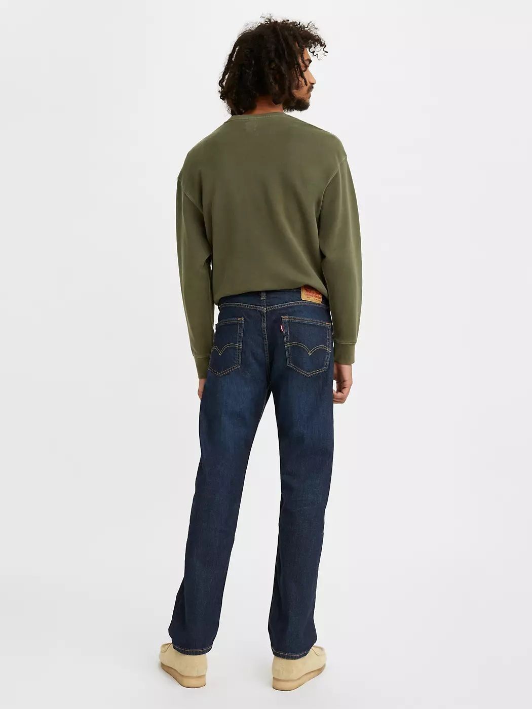 Men's 505 Regular Fit Jean in Dark Wash
