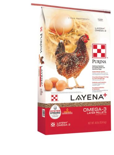 Purina Layena Plus Omega-3 Chicken Food - 40 lbs