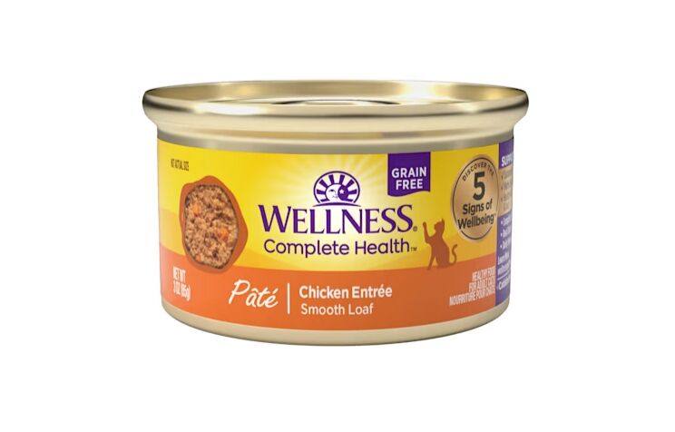 Wellness Complete Health Pate Chicken Entree Canned Cat Food