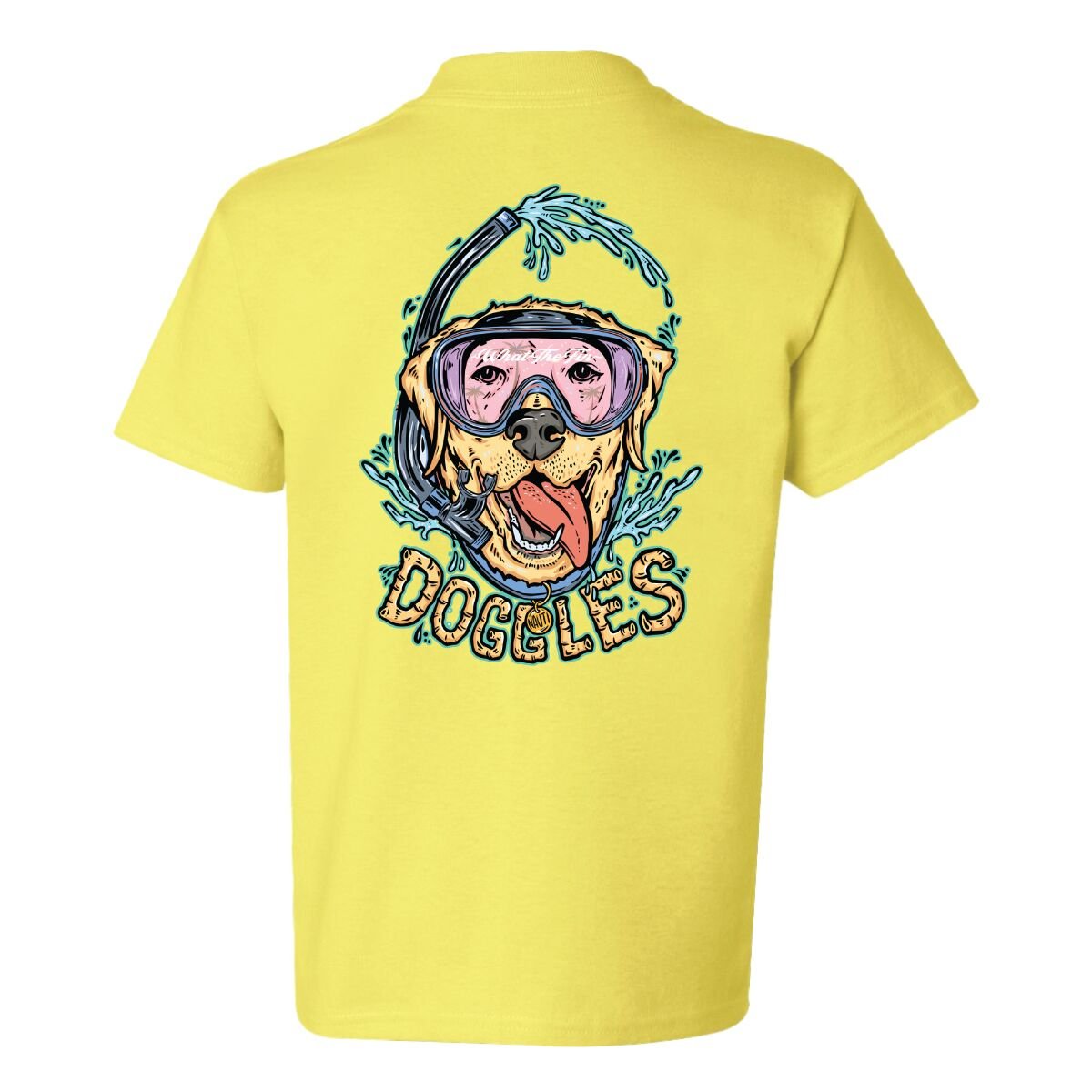 What The Fin Boy's Doggles Short Sleeve Tee