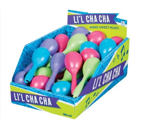 Toysmith Lil' Cha Cha Music Toy - Assorted