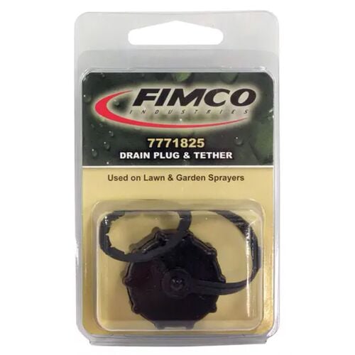 Fimco Drain Plug and Tether Cap