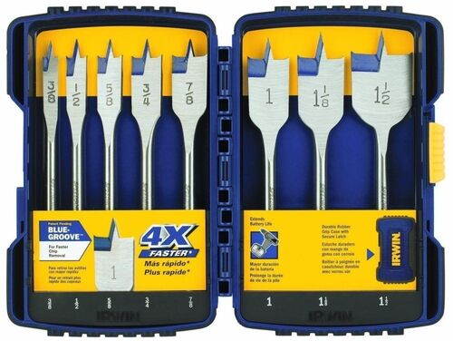 Irwin 8-Pack Spade Bit Set