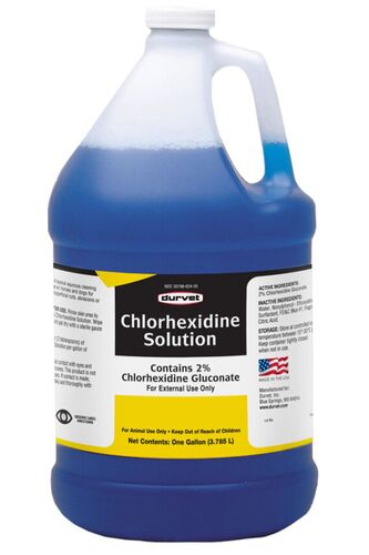 Durvet Chlorhexidine 2% Solution - 1 Gallon