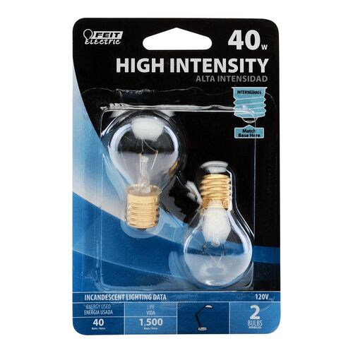 Feit Electric 40W Soft White Globe Shape S11 E17 Base High Intensity ...