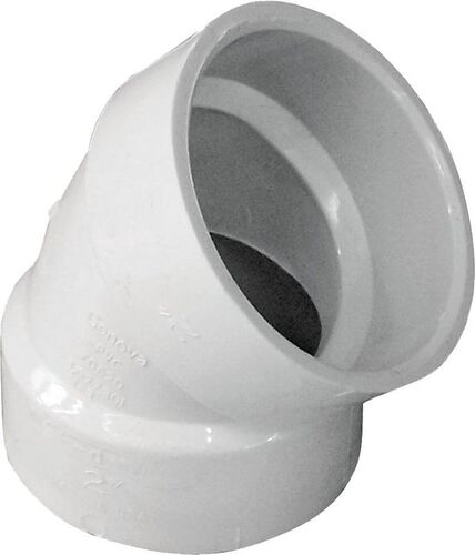 Genova Products 2" Hub 45 Degree Drain Pipe Elbow