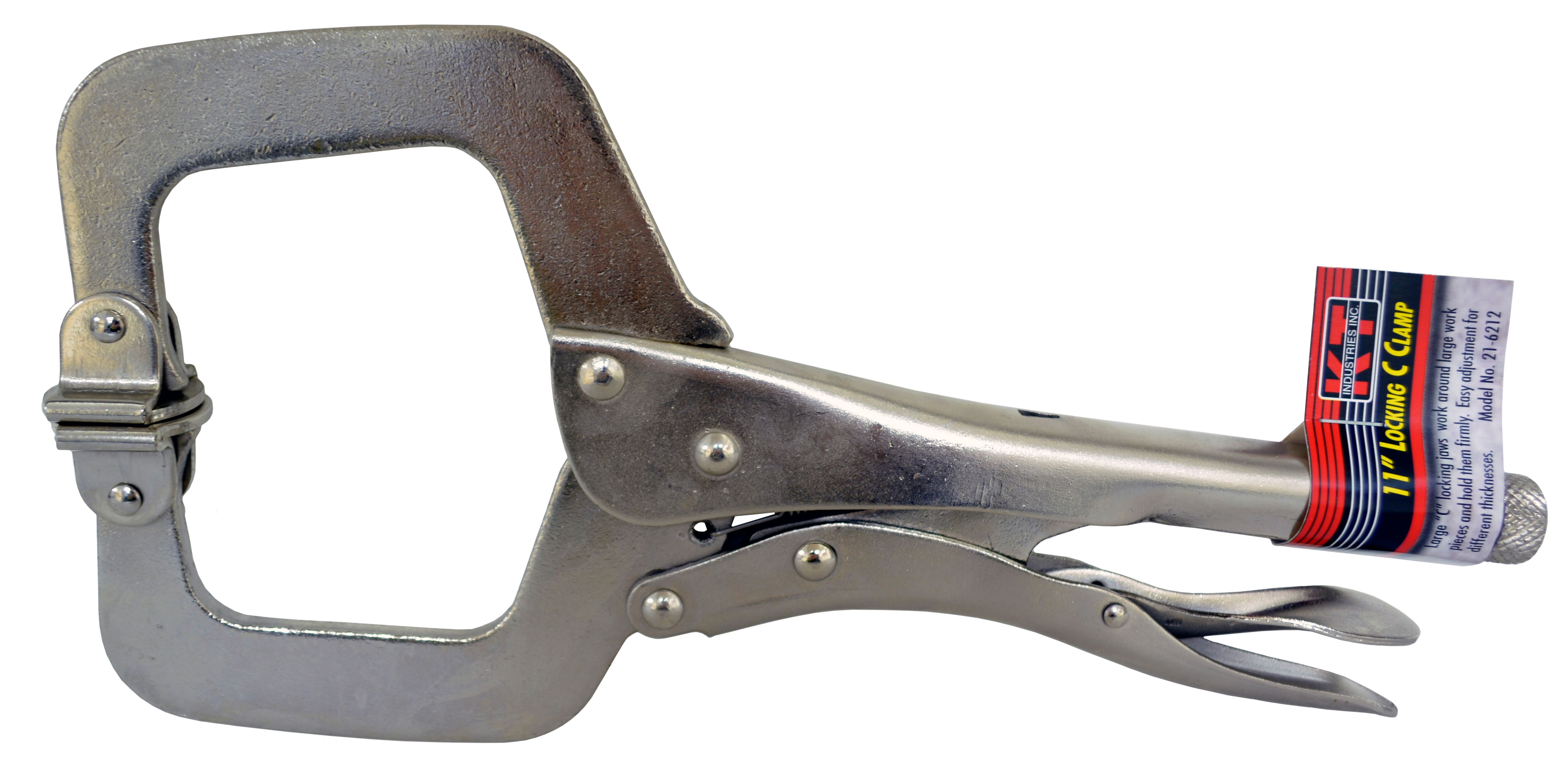 K T Industries 11" Locking C-Clamp