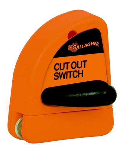 Gallagher High Performance Cut Off Switch Orange