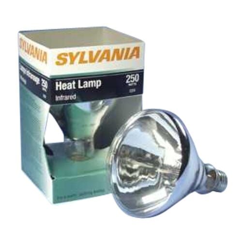 Sylvania 250W BR40 Red Heat Lamp Bulb