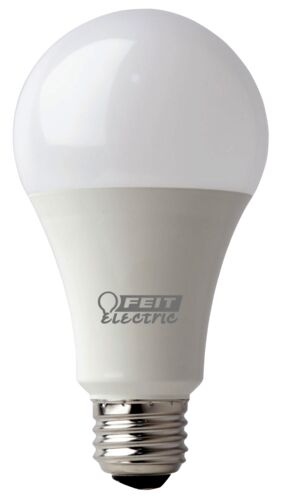 Feit Electric 60W Replacement Bright White E26 A19 Dimmable Enhance LED Light Bulb - 4-Pack