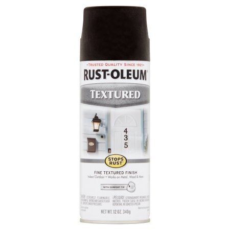 Rust-Oleum 12 Oz Rust-Oleum Stops Rust Textured Finish Spray Black Paint