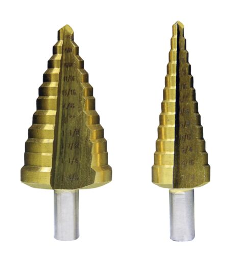 Grip-On Tools Step Jumbo Drill Bit Set - 2 Piece