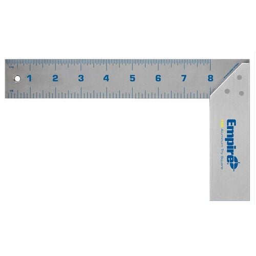 Empire True Blue Square Ruler