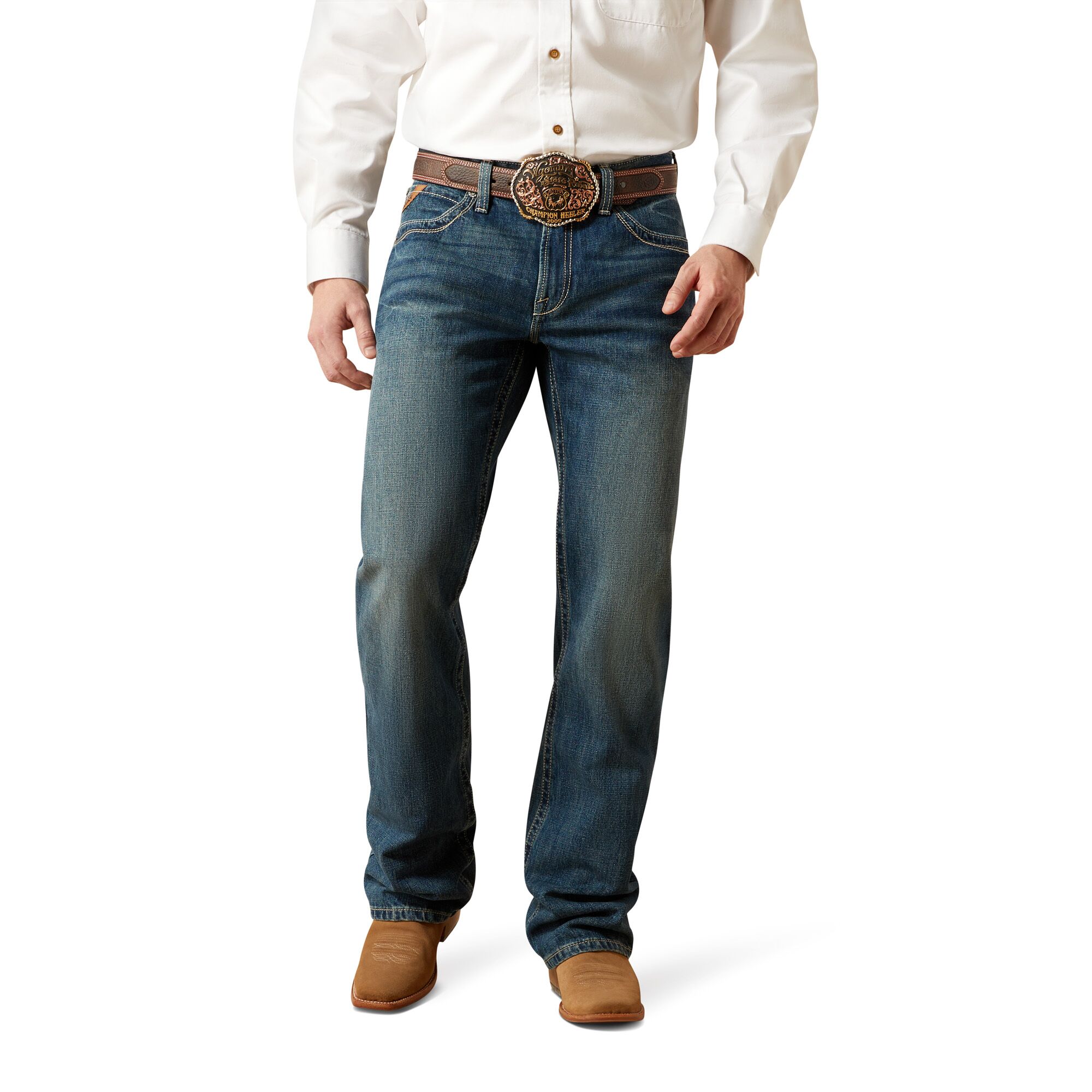 Men's M4 Low Rise Boundary Bootcut Jean in Gulch