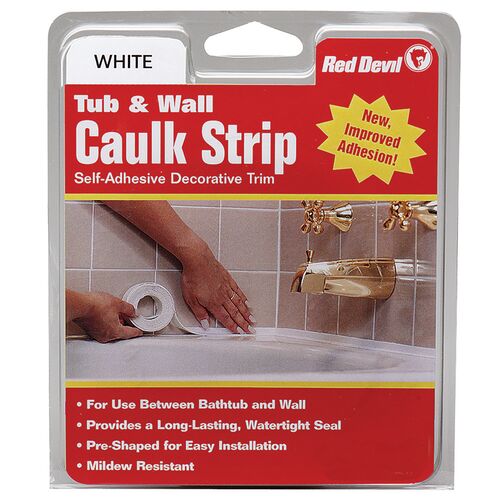 Red Devil Tub & Wall Caulk Strip