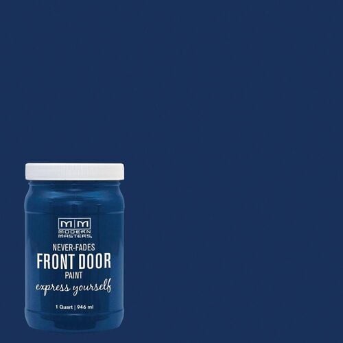 Rust-Oleum Modern Masters 1 Quart Express Yourself Satin Calm Blue ...