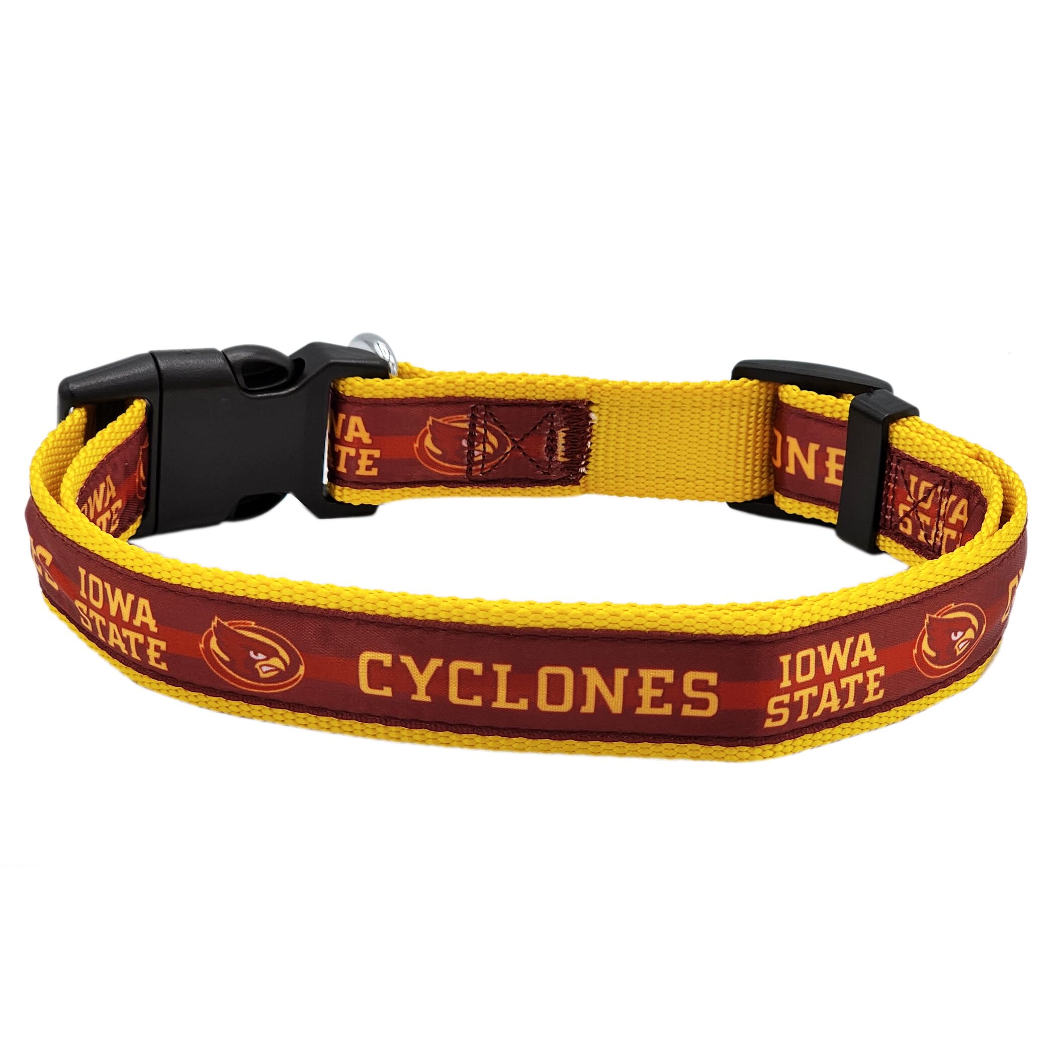 Pets First Iowa State Satin Dog Collar