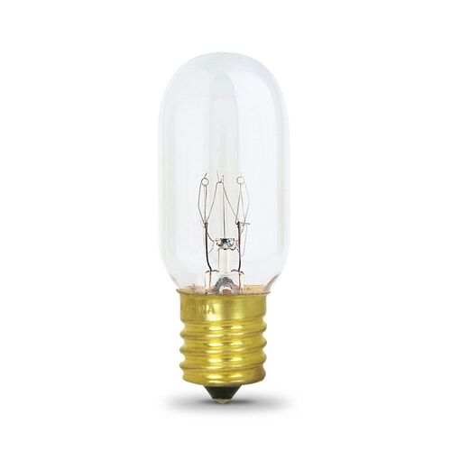 Feit Electric 25 watt T8 120V with an Intermediate (E17) base Clear ...