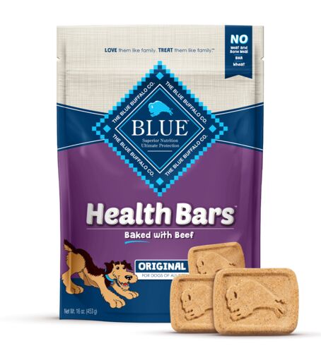 Blue Buffalo Health Bars Baked with Beef Dog Treats - 16 oz