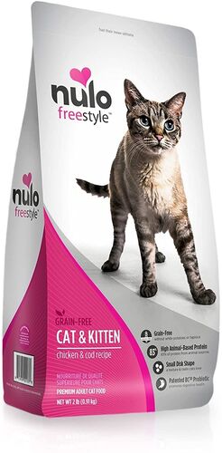 Nulo Freestyle Chicken & Cod Cat & Kitten Grain Free Recipe Cat ...