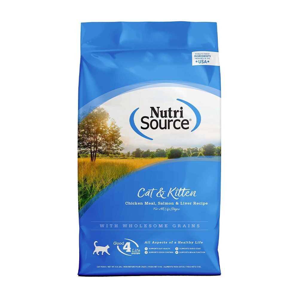 NutriSource Cat & Kitten Chicken Meal Salmon & Liver Recipe Dry Cat Food